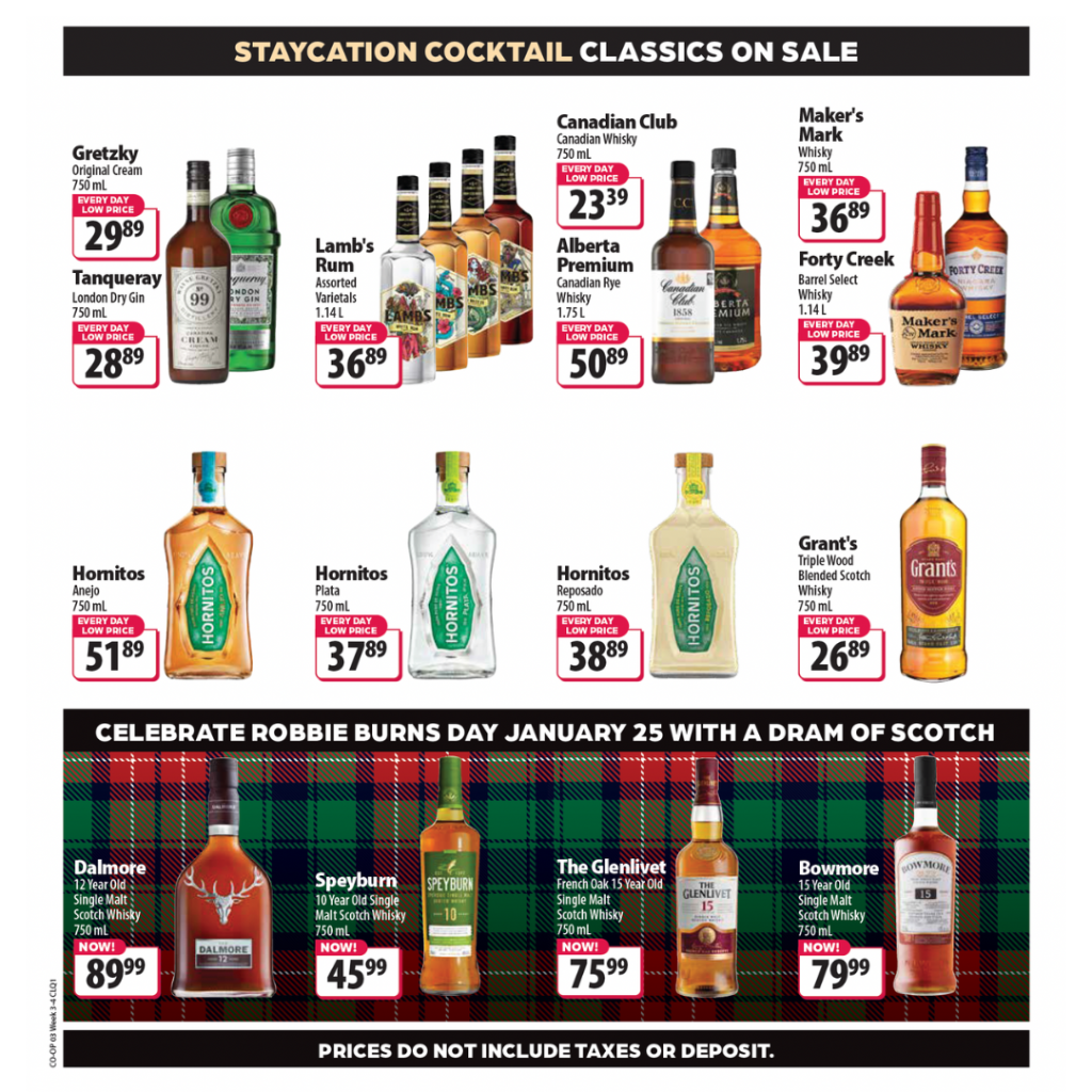 LIQUOR FLYER | Westview Co-op Liquor