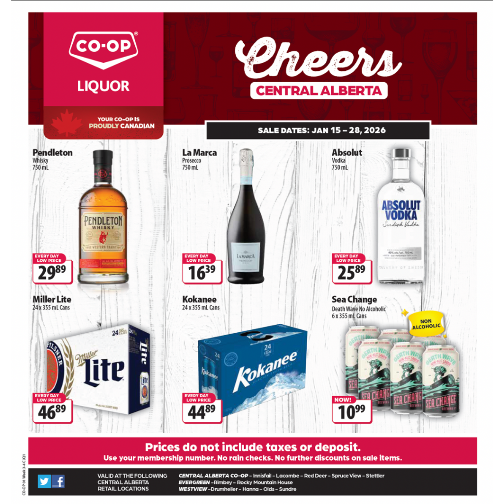 LIQUOR FLYER | Westview Co-op Liquor